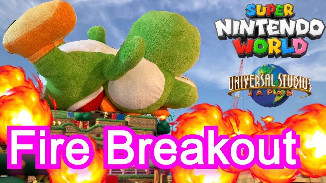 Fire Incident at Yoshi's Adventure Attraction at Super Nintendo World ...