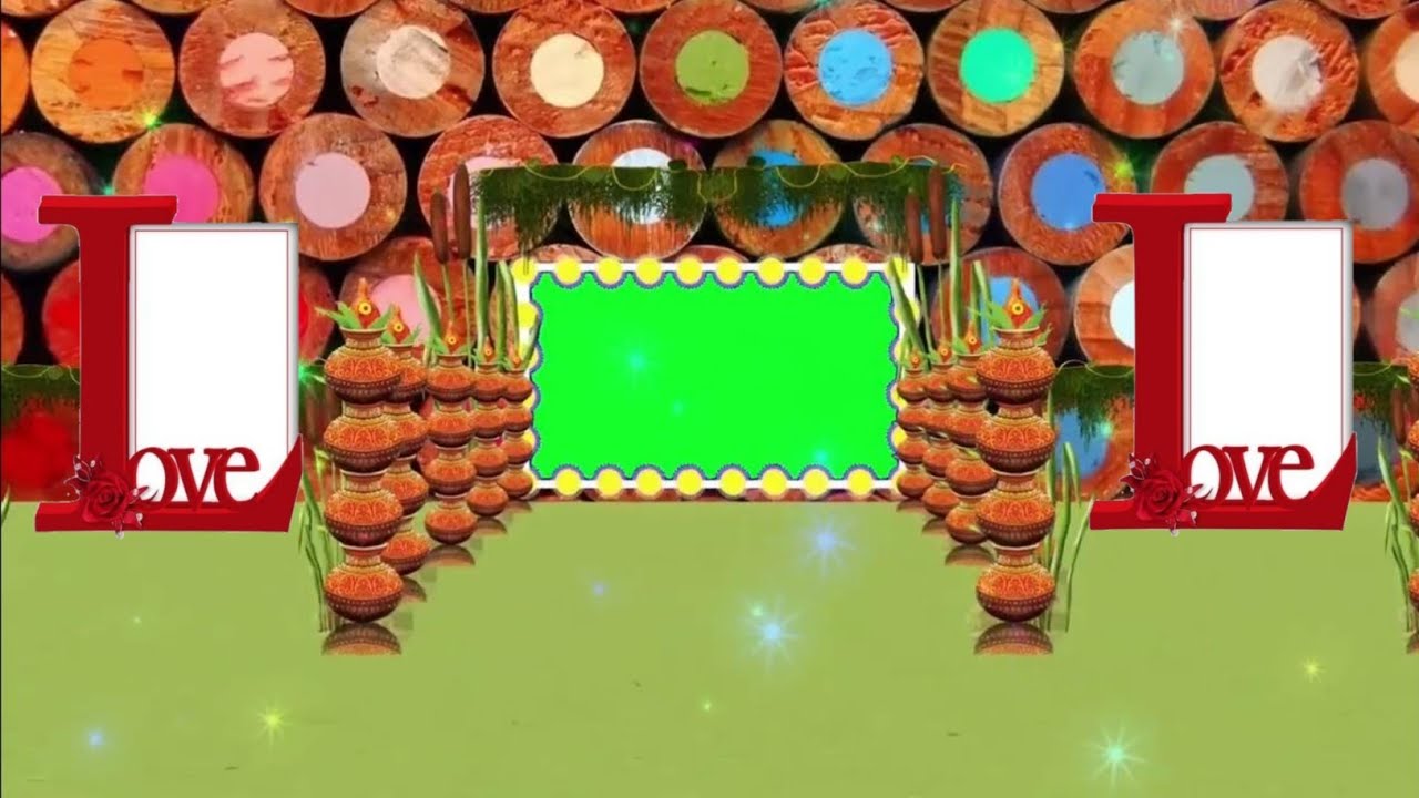 welcome green screen wedding video | green screen background video ...