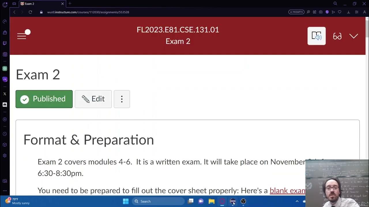 Cse131 Exam 2 Review Youtube