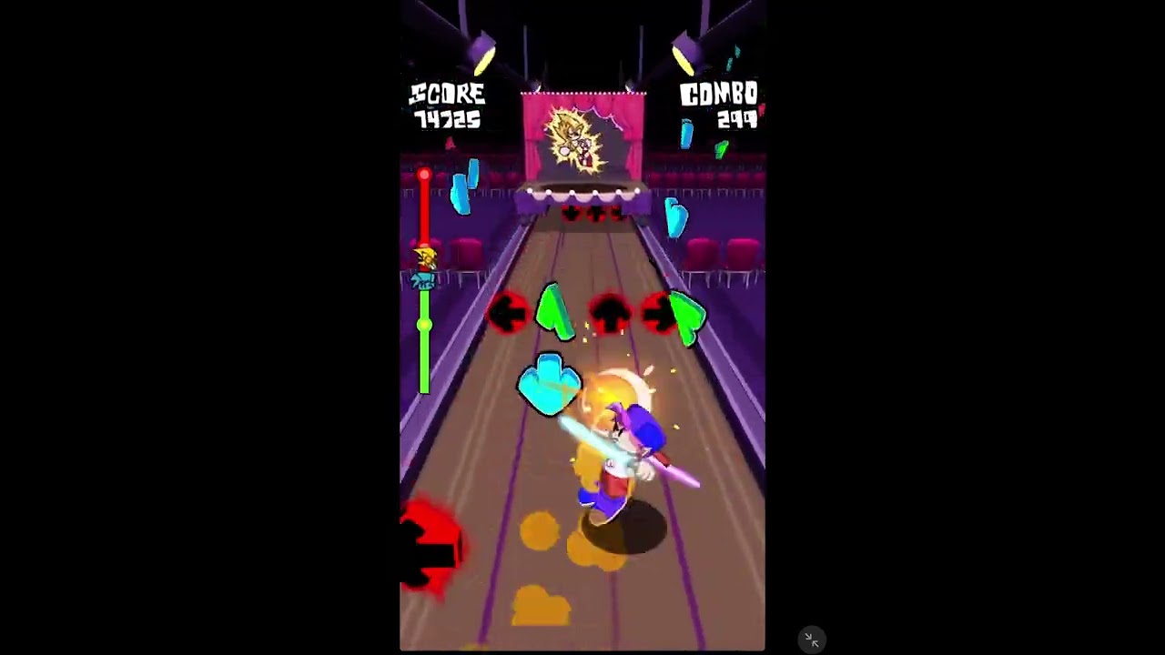 music dash: full mod fight - chaos [new version!] (truly insane) (1 ...