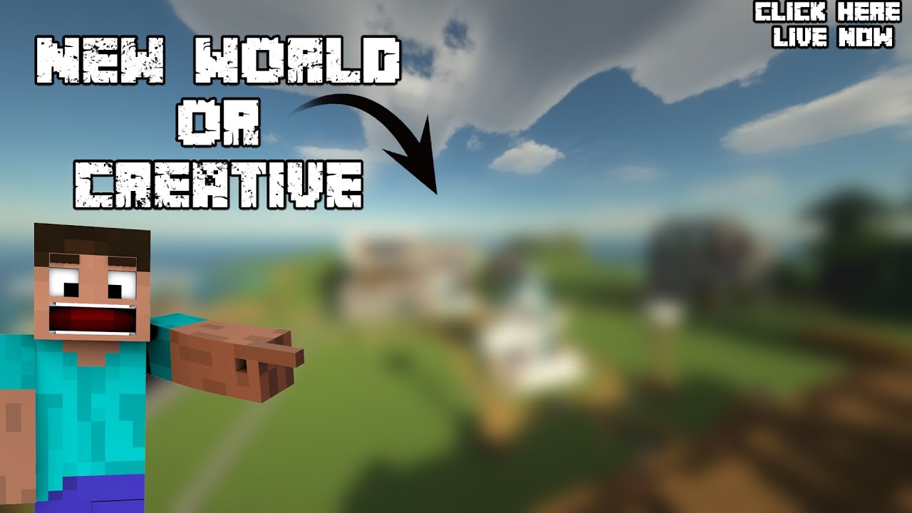🛑MINECRAFT | NEW WORLD?? | Surprise Reveal - YouTube