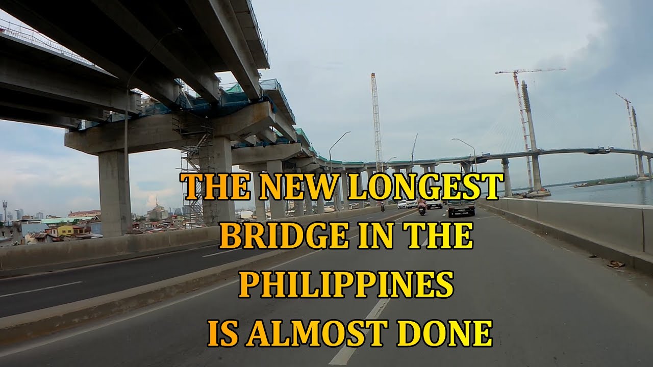 LONGEST BRIDGE IN THE PHILIPPINES IS ALMOST DONE - YouTube