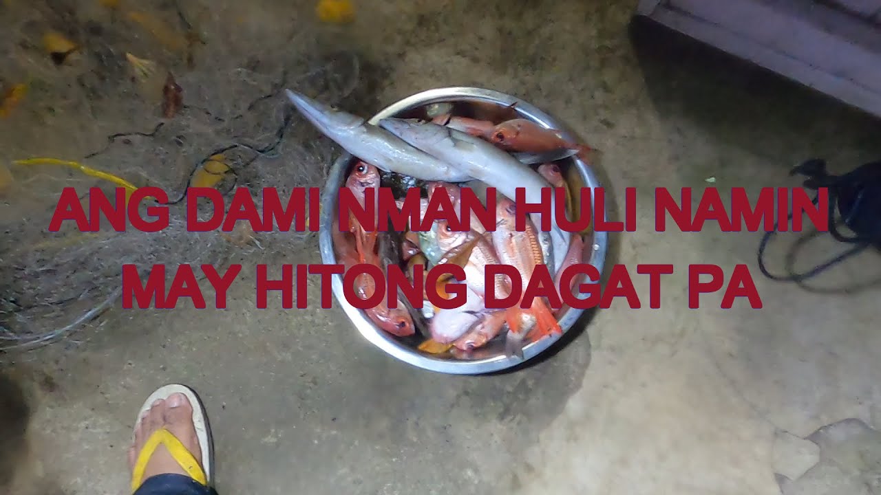 #NET FISHING #hitong dagat - YouTube