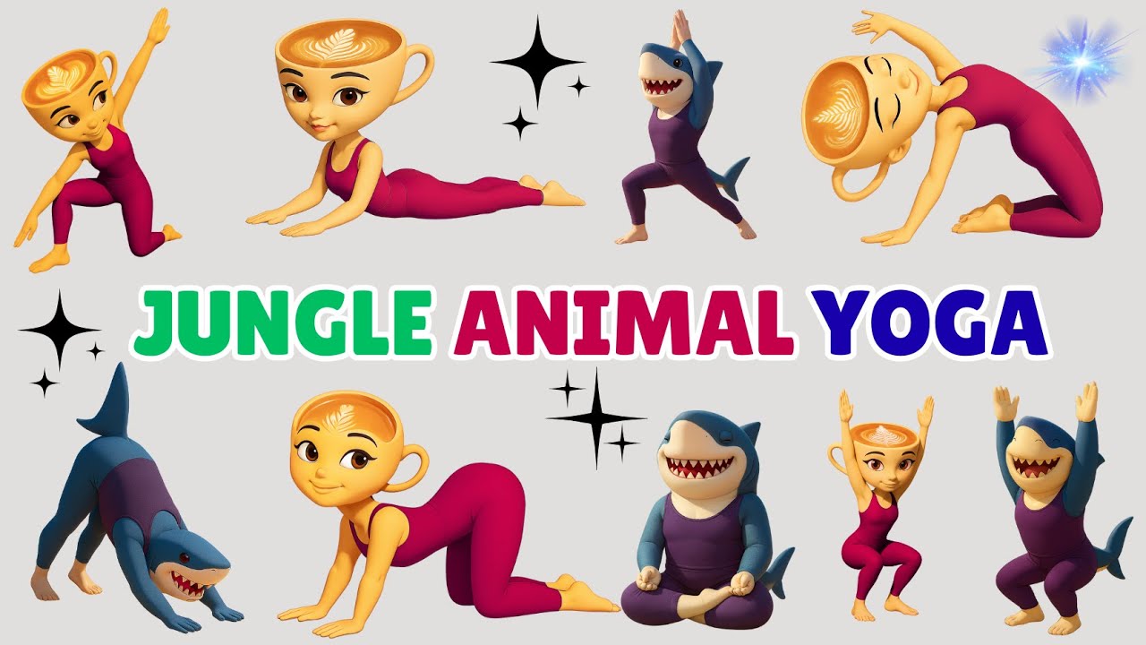 Jungle Adventure Yoga |18 Inspiring Poses for Power & Adventure - YouTube
