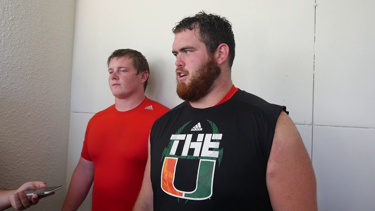 Tyler Gauthier & Kc McDermott | Post Practice Interview | 8.18.17 - YouTube