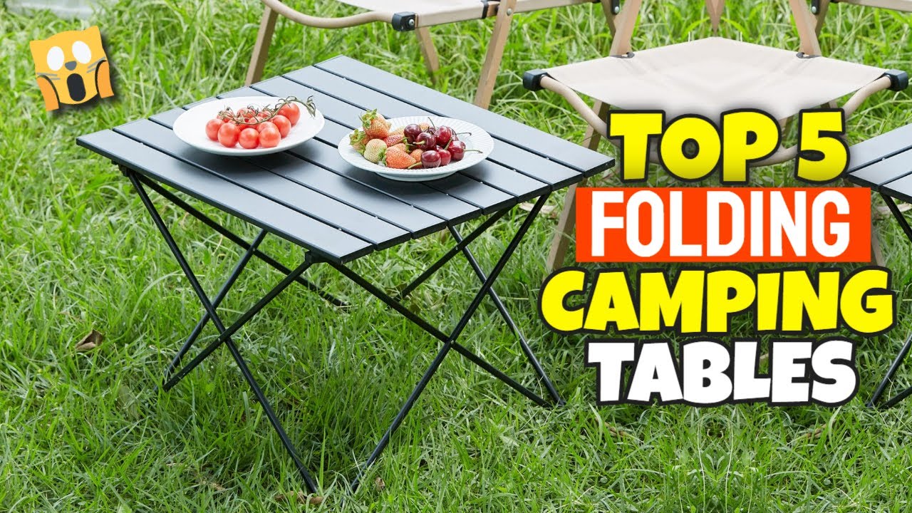 Top 5 VEVOR Lightweight Fold Up Tables: Best Folding Camping Table 2024 ...