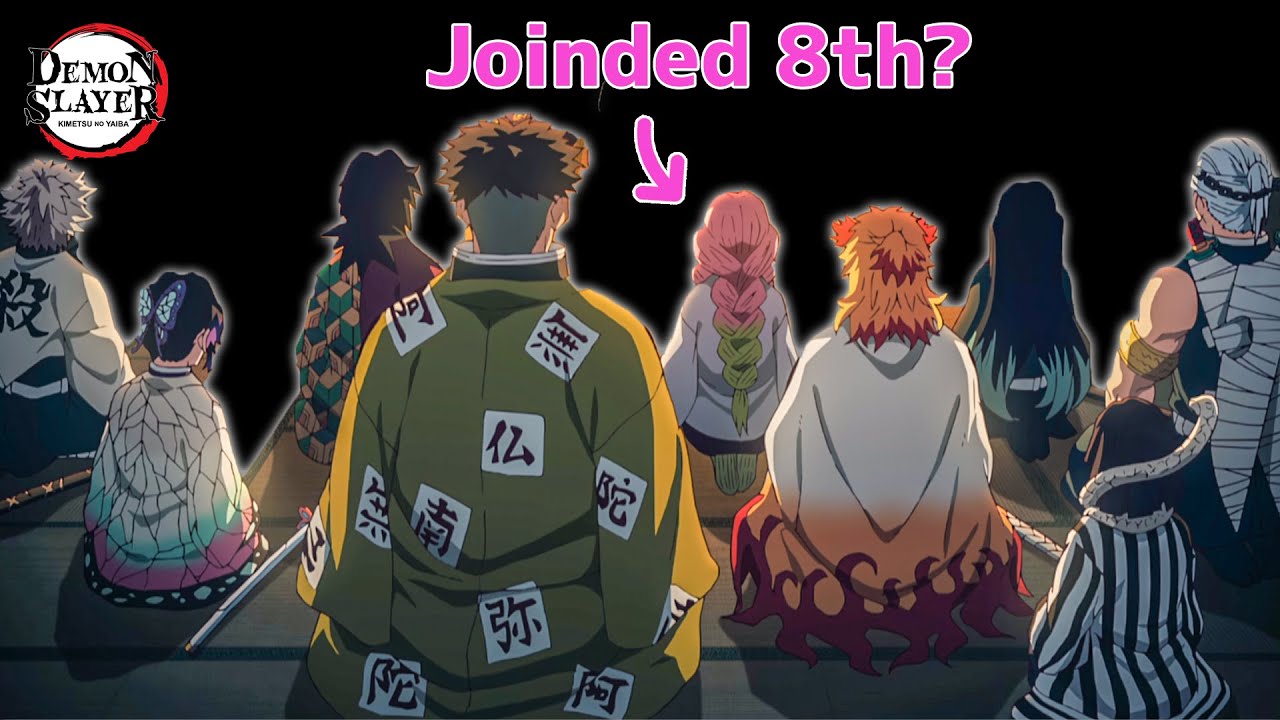 Demon Slayer : The Surprising Order the Hashira Joined the Corps! - YouTube