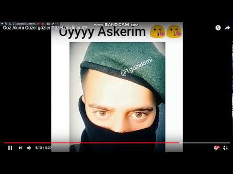 Yeni moda renkli göz.