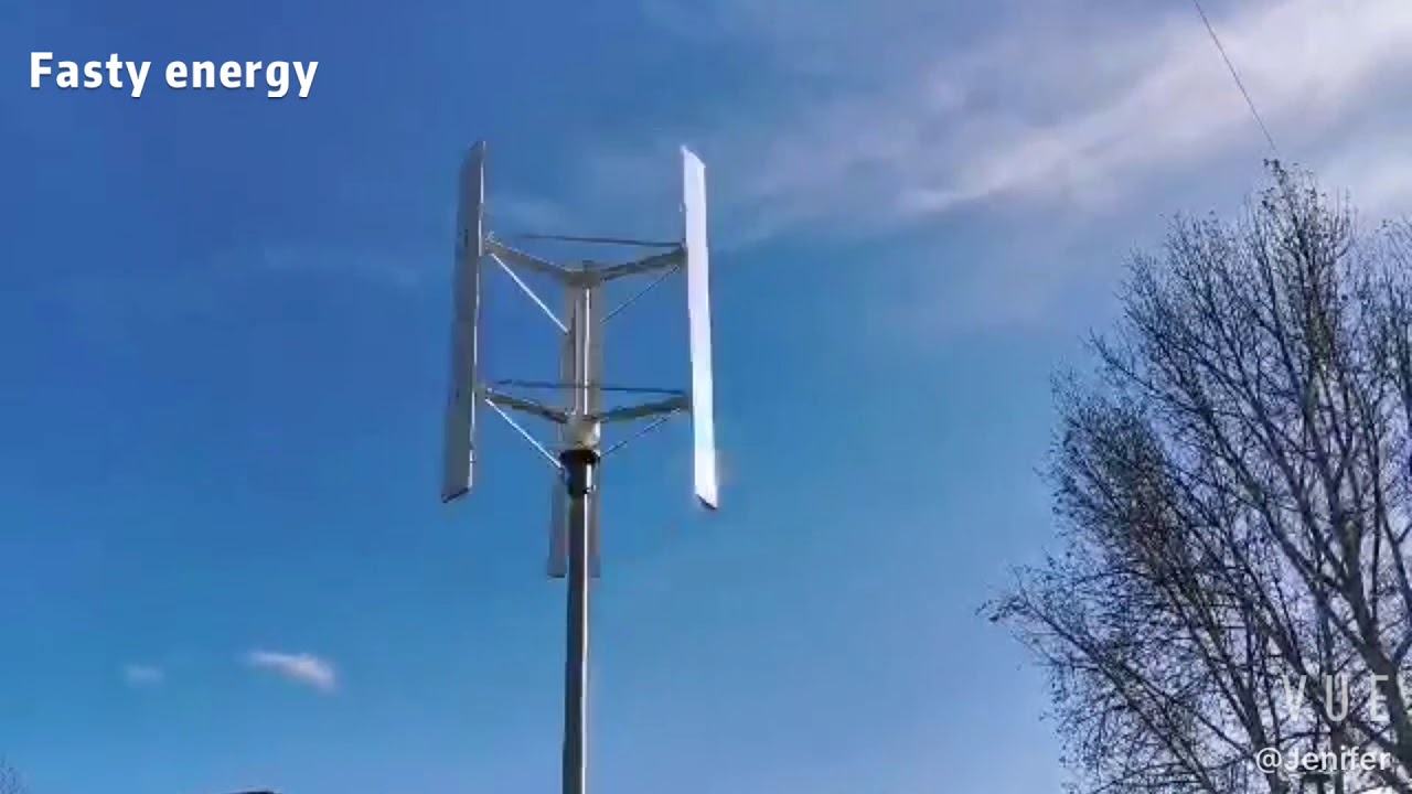 VAWT vertical wind turbine 1kw 2kw 3kw 5kw and 10kw wind turbine on ...