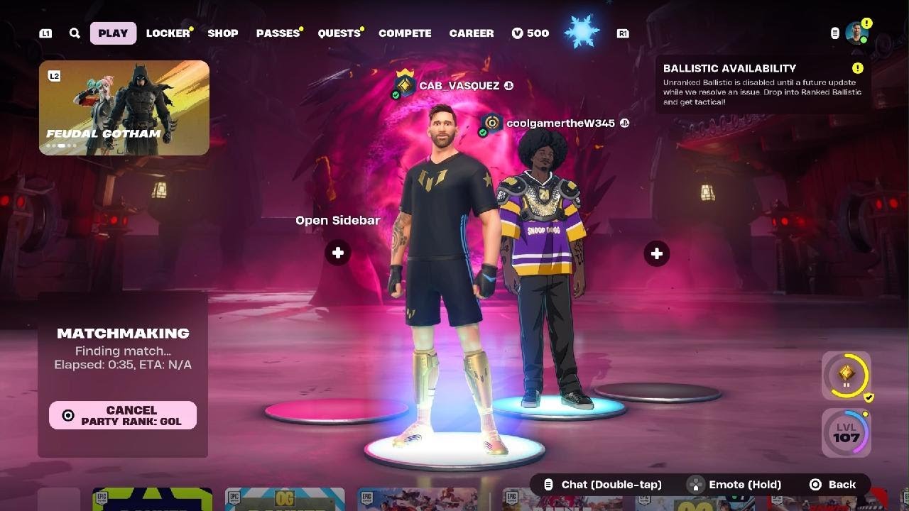 Fortnite Ranked Zero Build Duo - YouTube