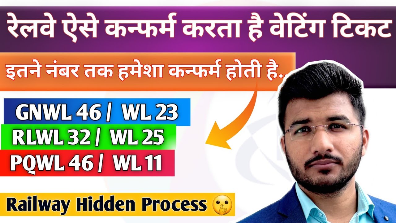 Railway me aise confirm hoti hai waiting ticket live | IRCTC secret process revealed | Sam Tech ...
