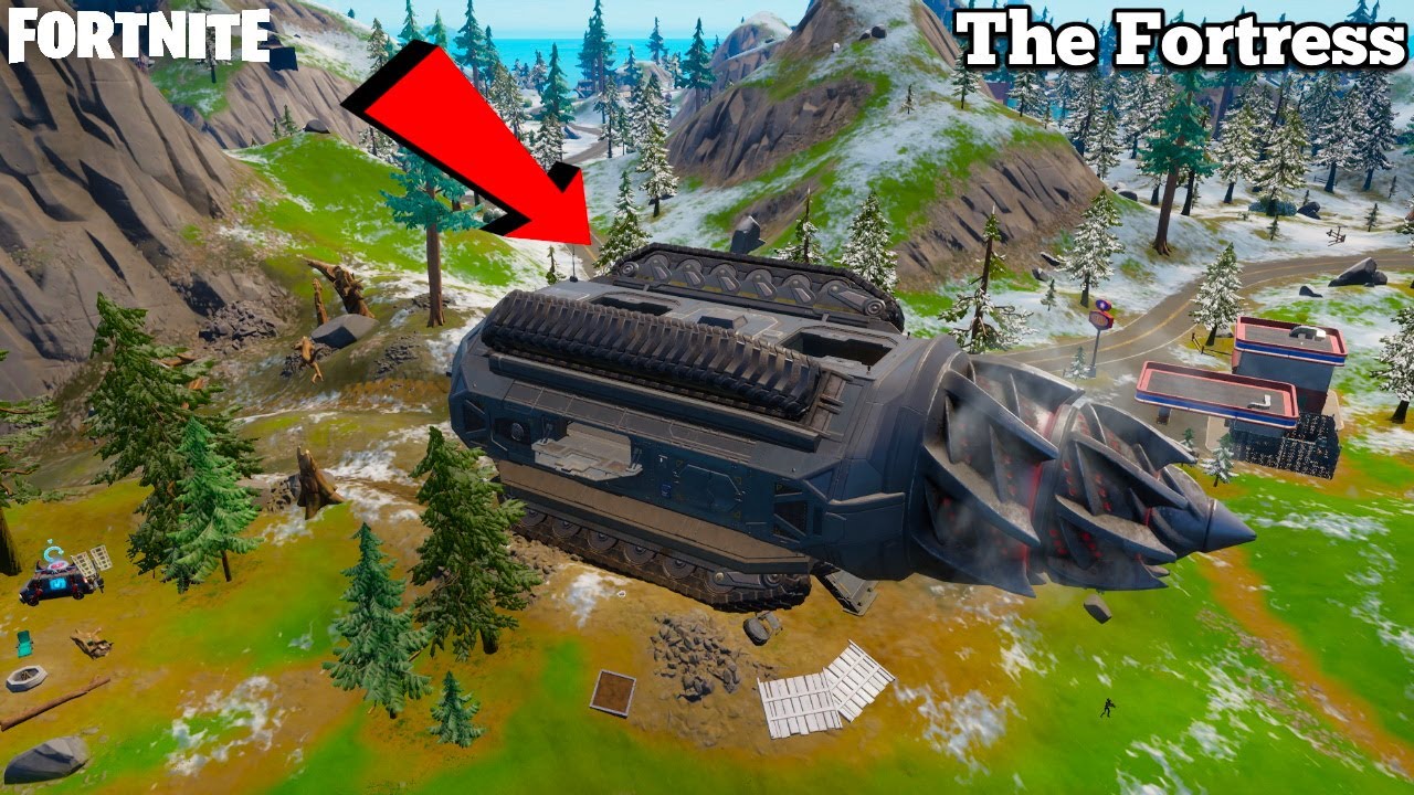 *NEW* THE FORTRESS LOCATION GAMEPLAY - FORTNITE LOOTING GUIDE - YouTube