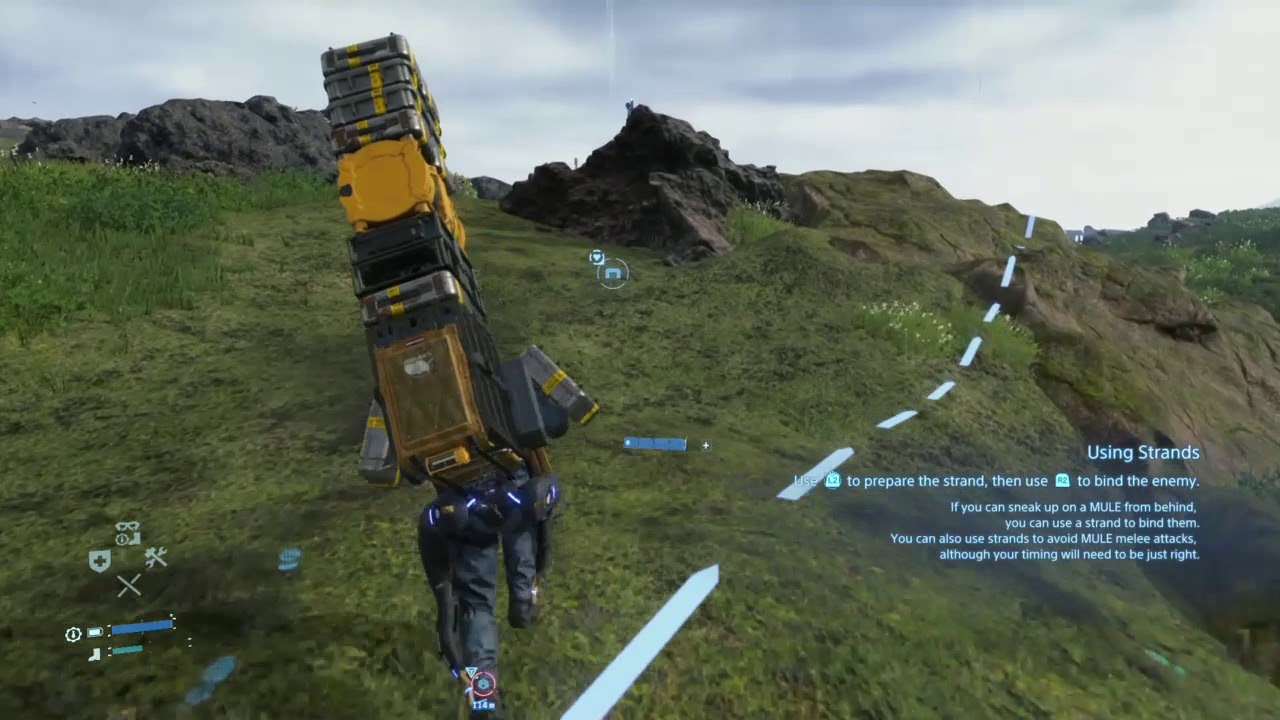 DEATH STRANDING Lost Cargo Delivery To Elder - YouTube