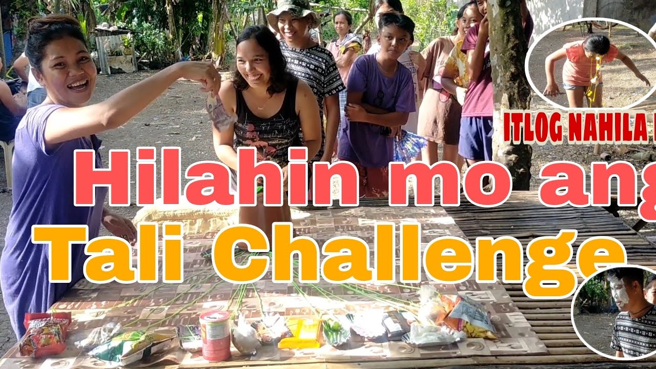 Hilahin mo ang tali Challenge*may umalis sa pila* - YouTube