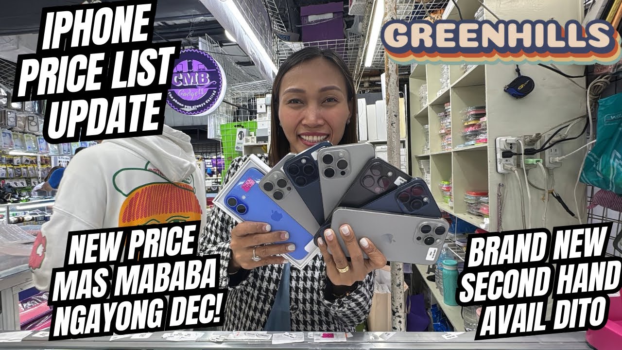 DEC 2024 IPHONE PRICE UPDATE! LOW PRICES NA NGAYON! IPHONE 11,12,13,14 ...