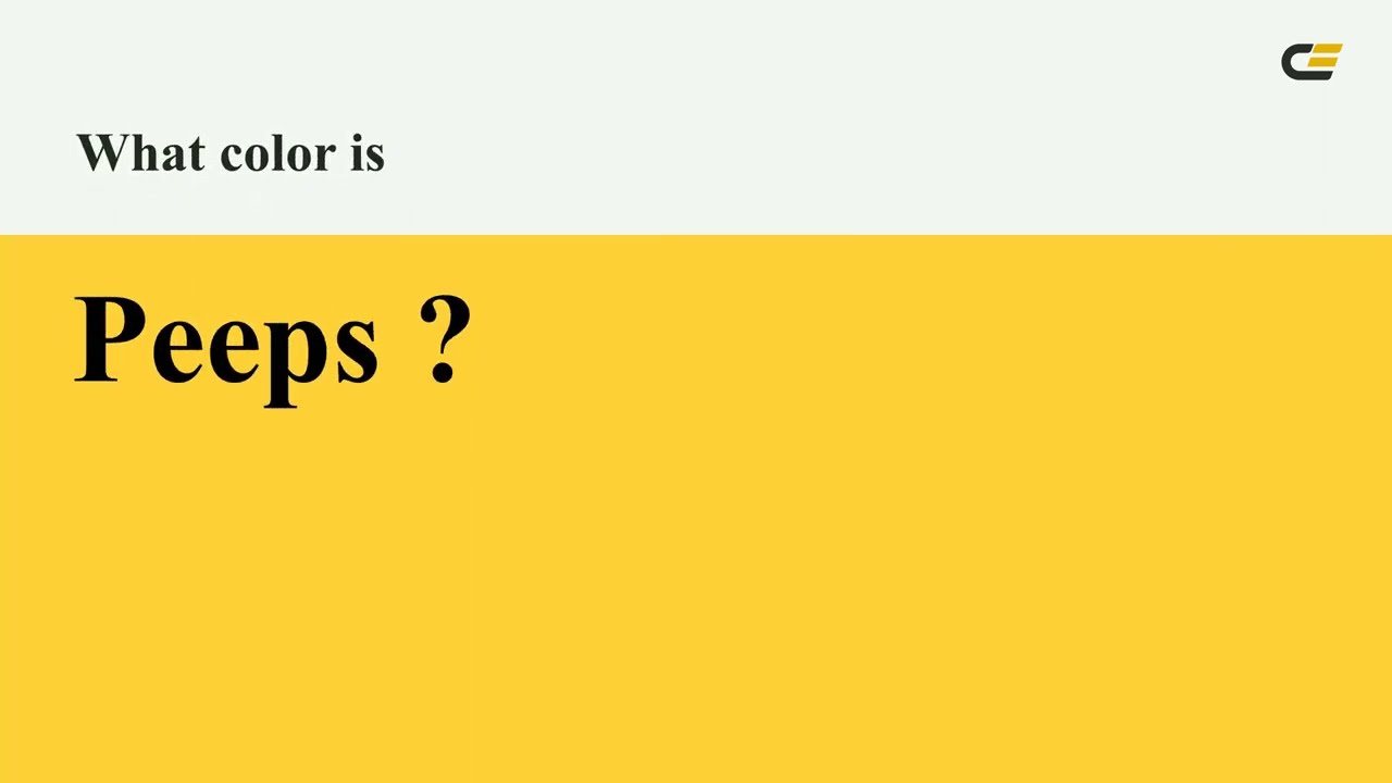 What color is Peeps ? #ffcf38 hex color - Orange color - Warm color ...