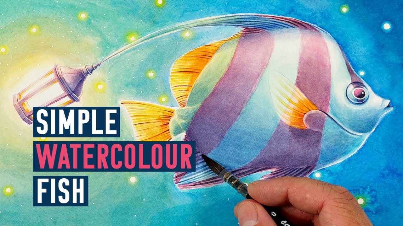 Creating Texture with Watercolor Paint - Colour Study 🎨 - YouTube