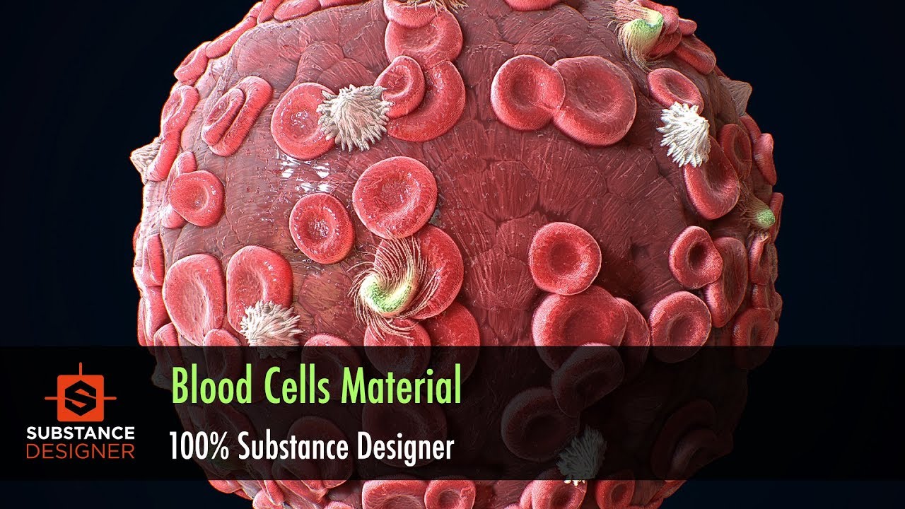 Blood Cells Material - 100% Substance Designer - YouTube