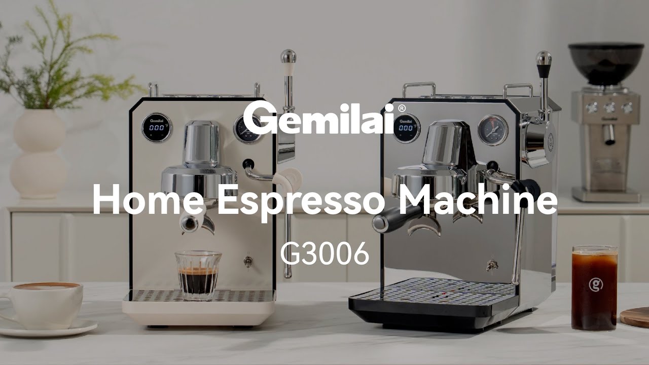 Owl G3006 Espresso Machine｜New Product｜Gemilai - YouTube