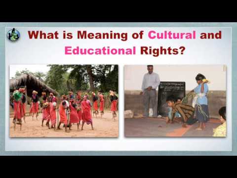 Cultural And Educational Rights