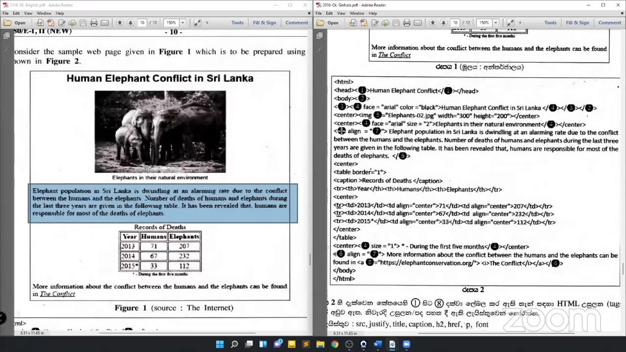 HTML OL ICT - PAST PAPER DISCUSSION - YouTube