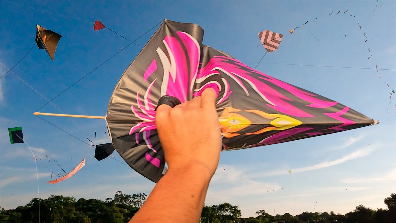 O Festival de Pipa Mais Lotado do Ano! Recorde de Pipas no Céu no ...