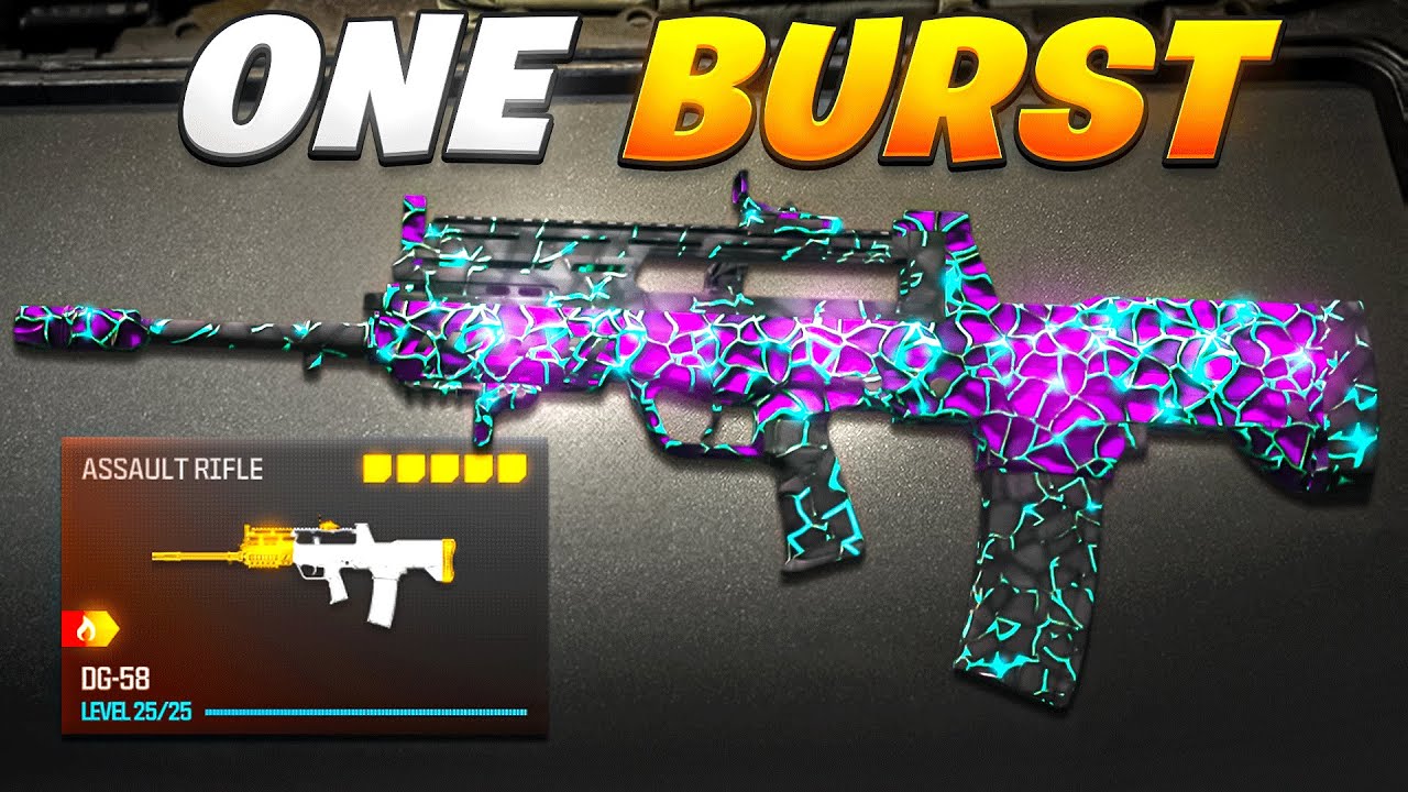 new *ONE BURST* DG 58 BUILD in MW3! 😲 (Best DG 58 Class Setup) - Modern ...