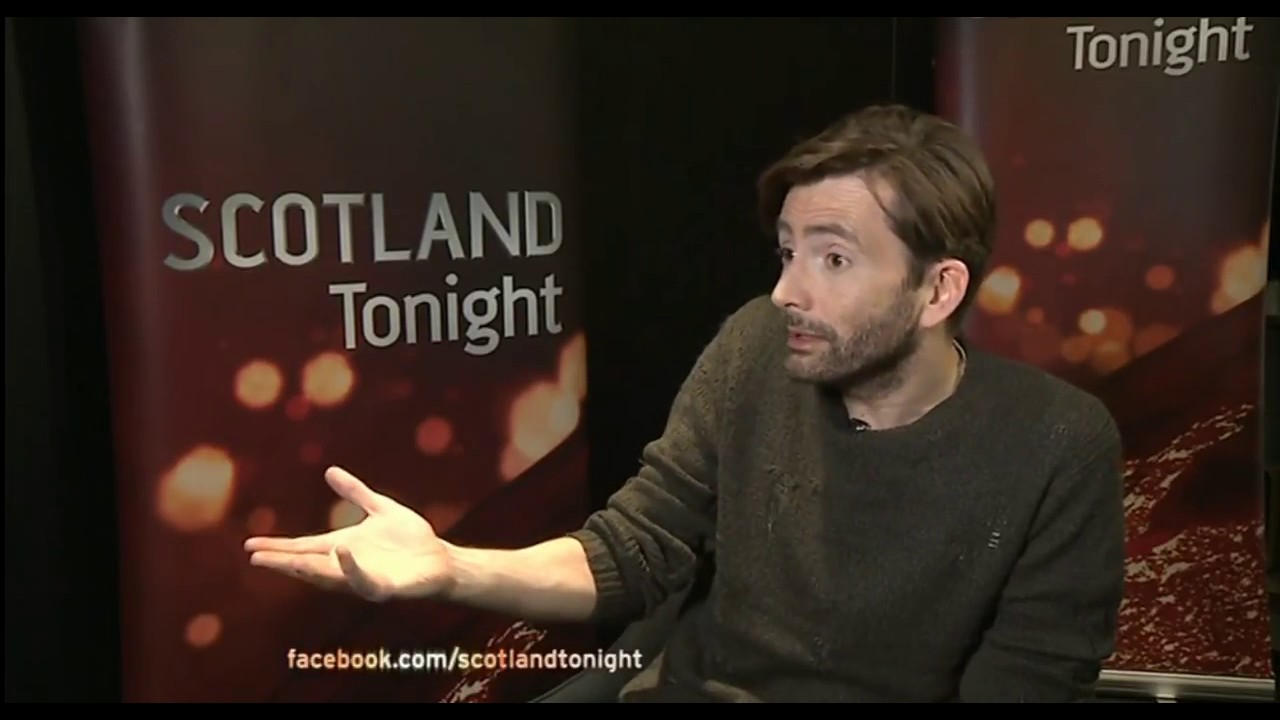 David Tennant Interview On Mad To Be Normal - YouTube
