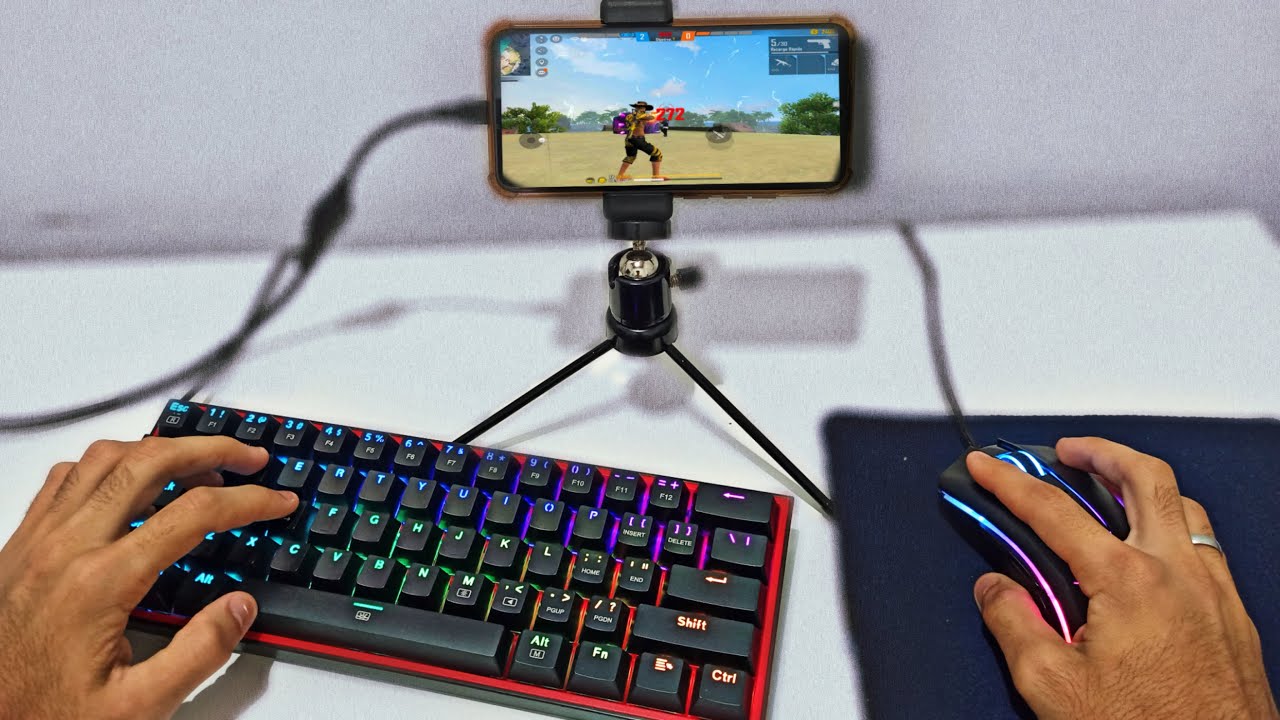 MONTEI UM SETUP MOBILADOR COM CELULAR FRACO !!! - YouTube