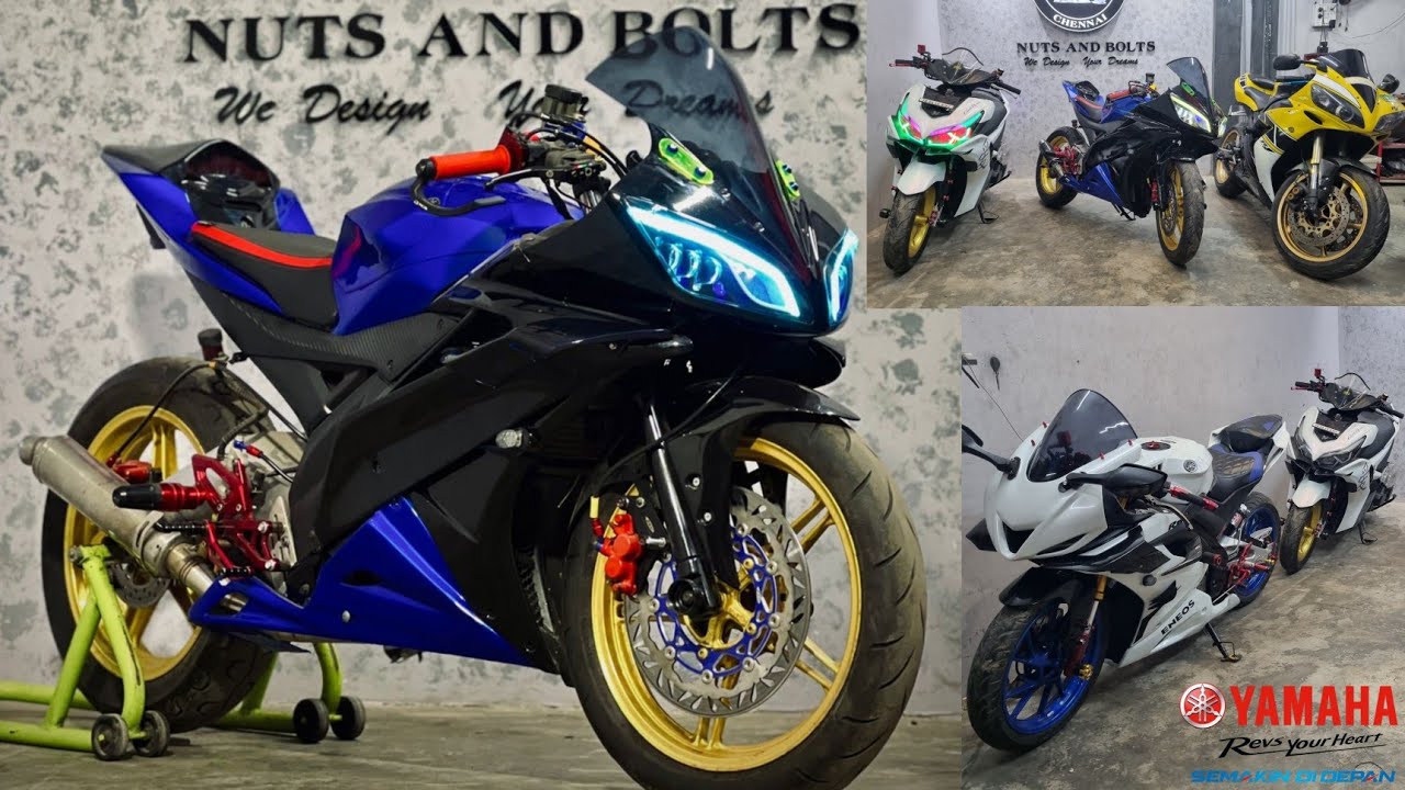 MODIFIED YAMAHA R15 V2🏍🔥 WORTH 40K | IMPORTED MALAYSIAN🫶💝 ACCESSORIES ...