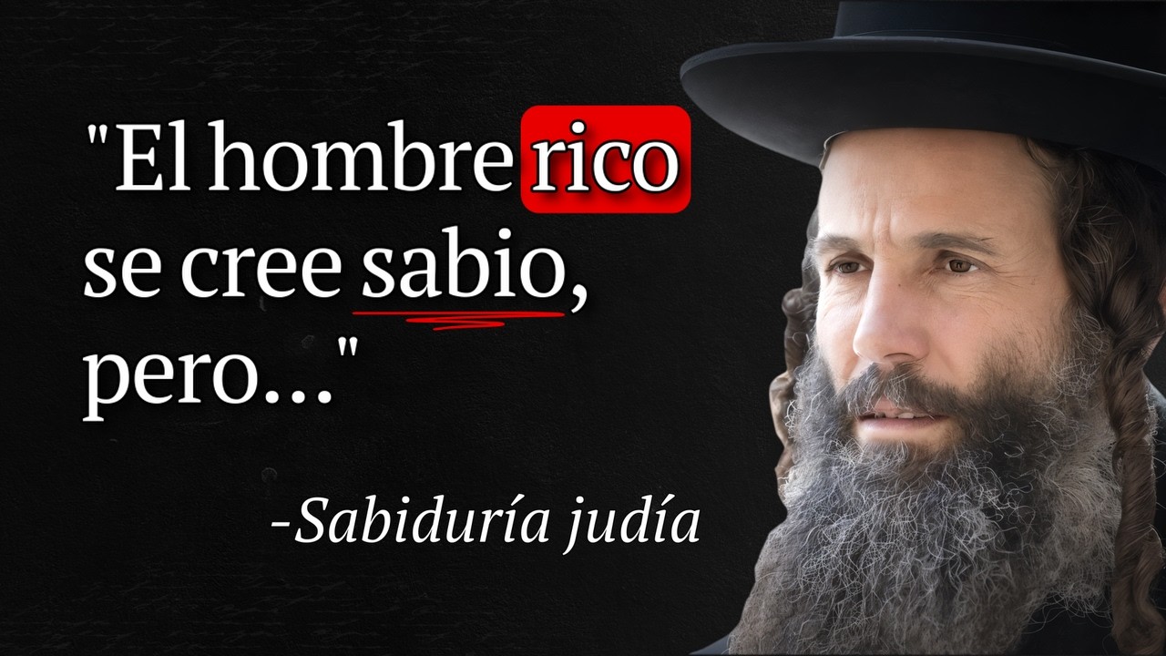 55 Proverbios Judíos que te Ahorrarán 30 Años de Vida - YouTube