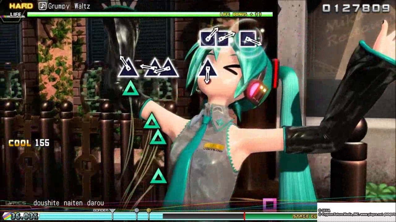 Hatsune Miku: Project DIVA Future Tone - Grumpy Waltz Hard Perfect ...