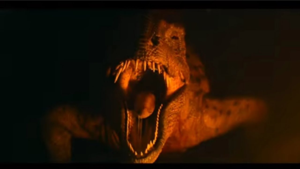 dimetrodon group attack scene jurassic world domination - YouTube
