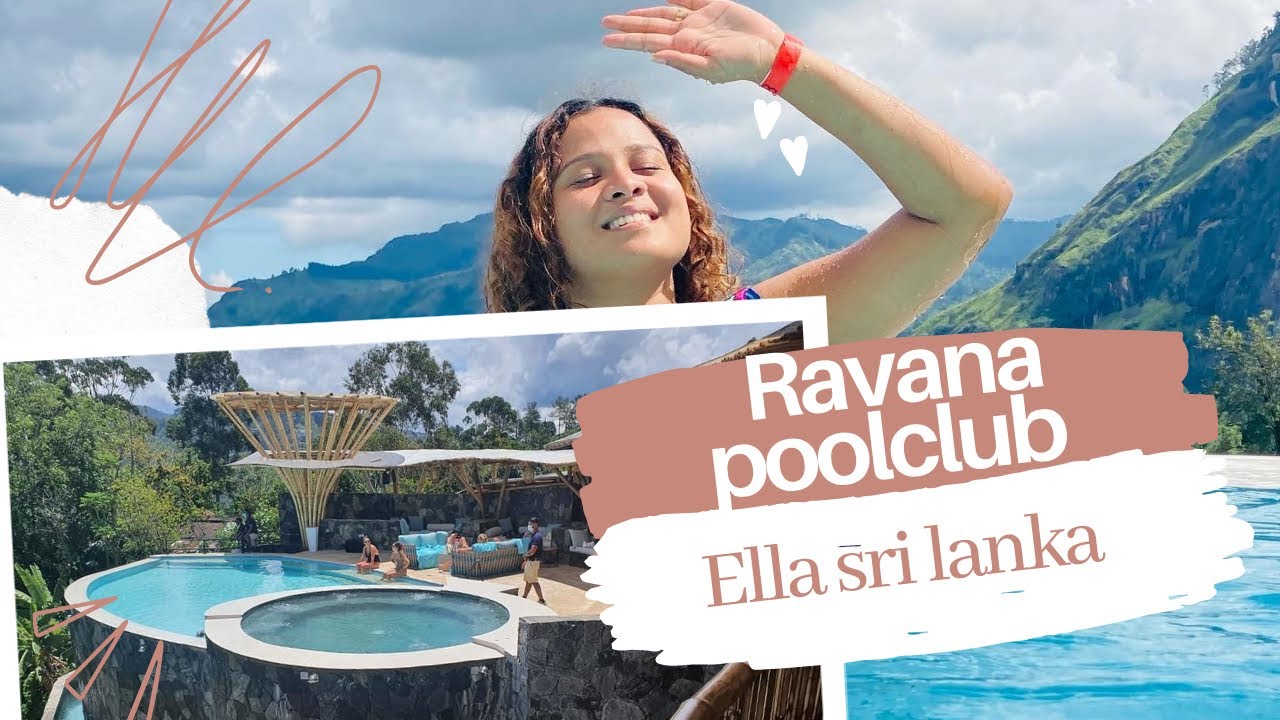 Ravana pool club Ella Sri lanka - YouTube