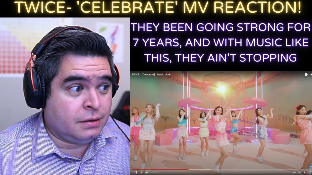 TWICE- 'Celebrate' MV REACTION! - YouTube