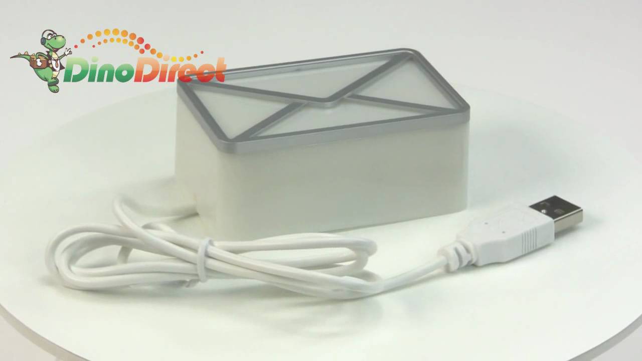 USB Webmail E-mail Notifier for PC Laptap from Dinodirect.com - YouTube