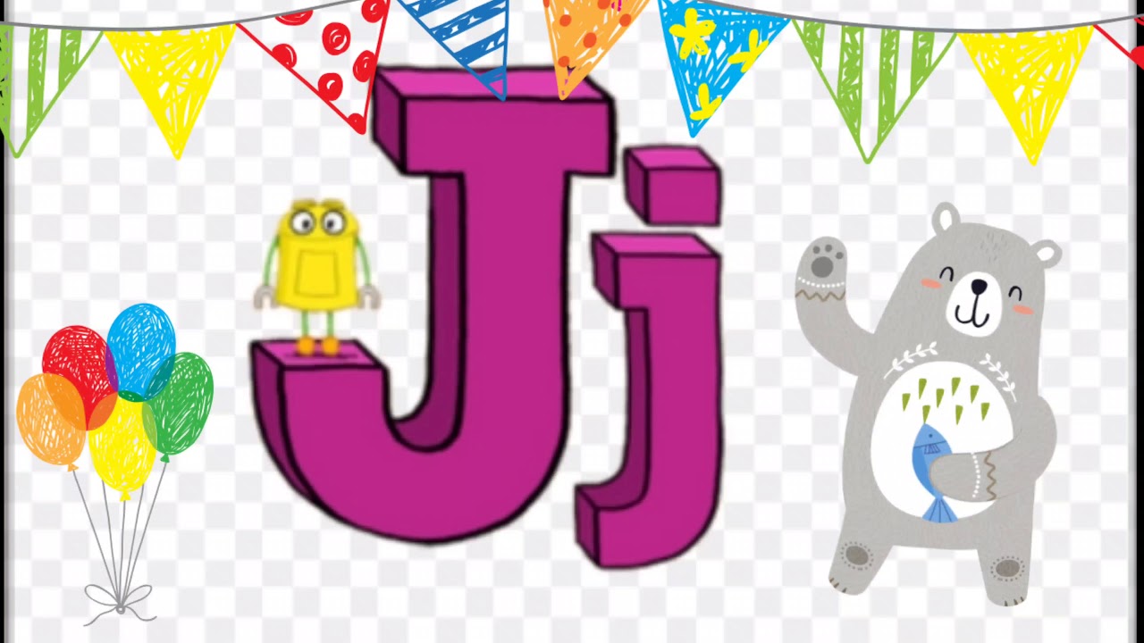 Introduction of letter J - YouTube