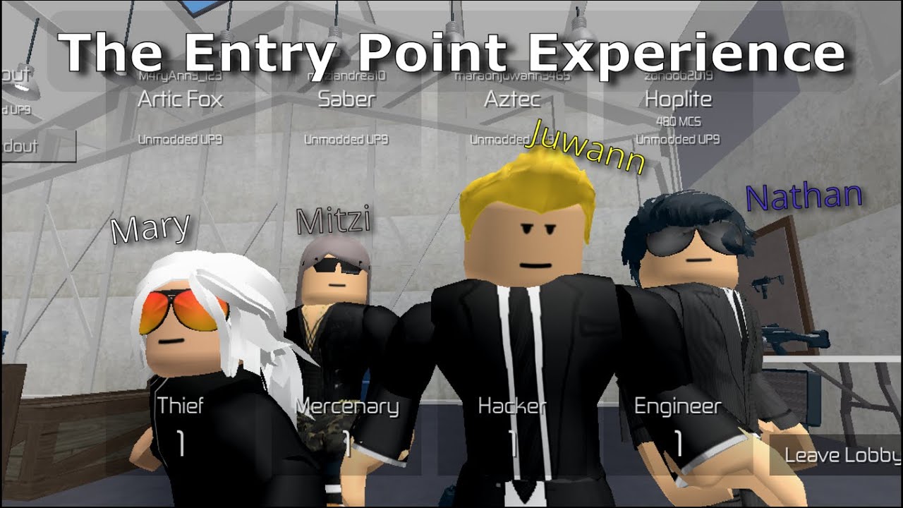 The Entry Point Experience. The worst team of robbers, Ryan Ross ...