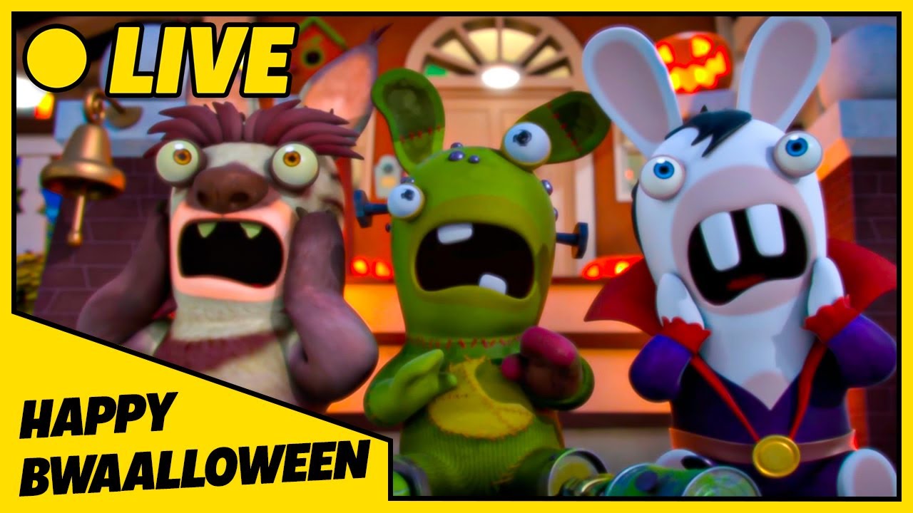 🔴 | RABBIDS INVASION 🐰 | Cartoon for kids - YouTube