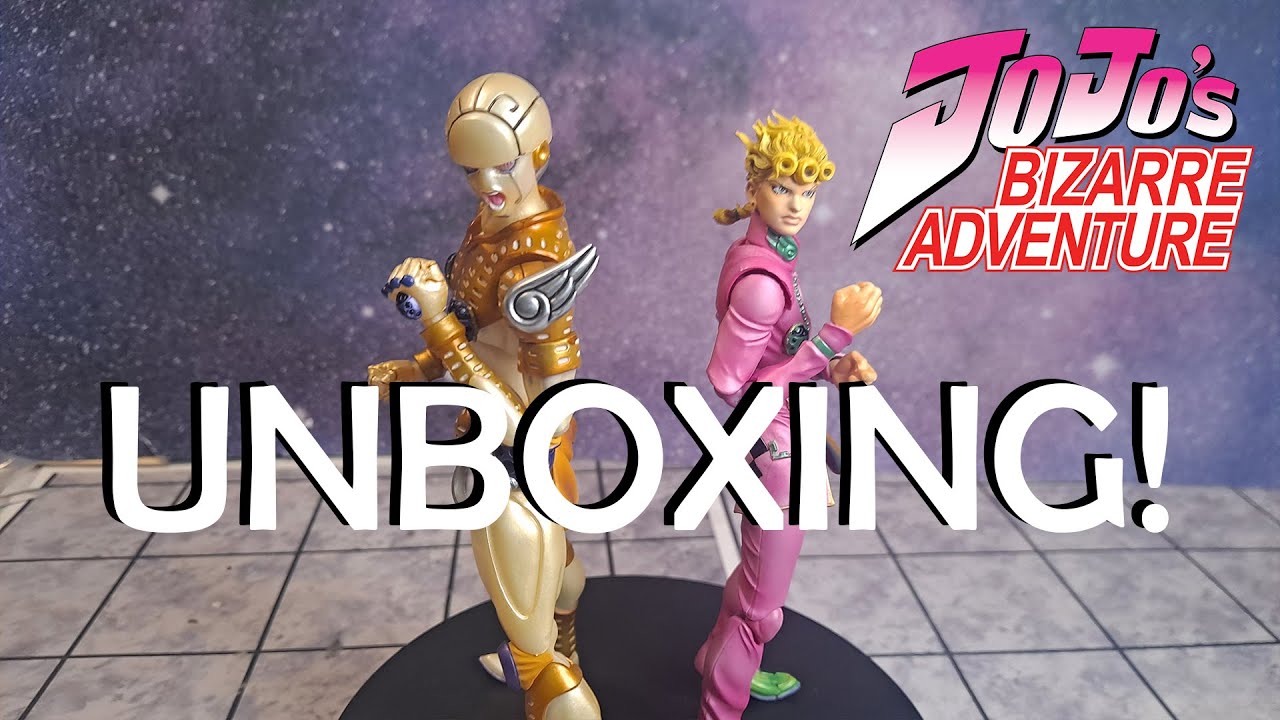 GOLD EXPERIENCE JOJO'S BIZARRE ADVENTURE MEDICOS FIGURE UNBOXING! - YouTube
