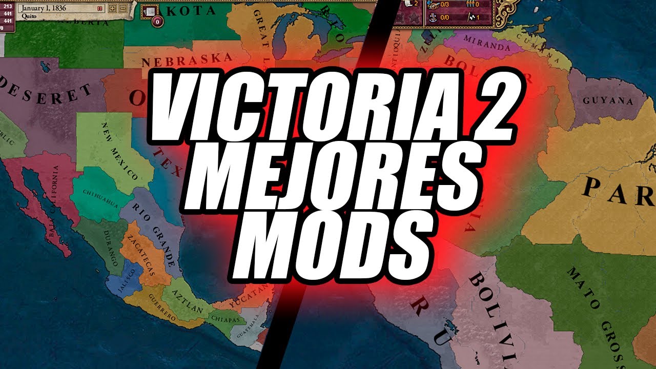 MEJORES MODS DE VICTORIA 2 - YouTube