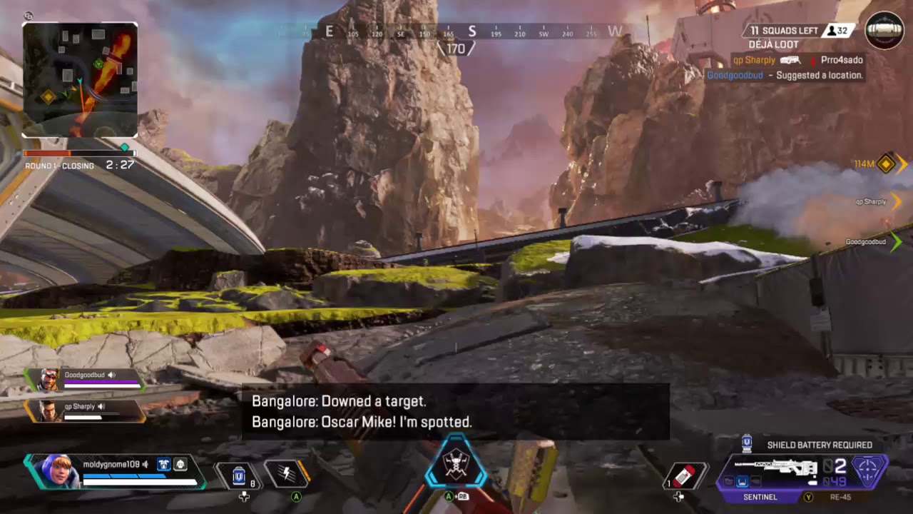 Apex Legends - Dropped him - YouTube