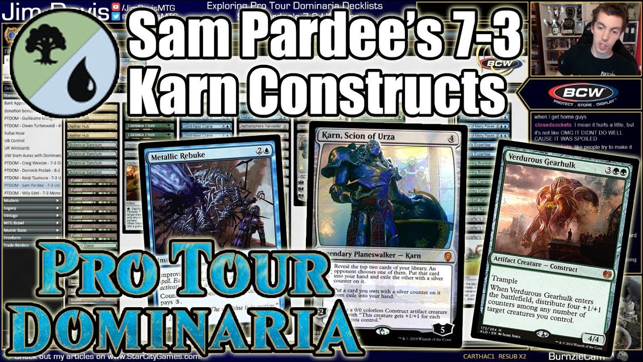 The Best Karn, Scion of Urza Deck? Sam Pardee's UG Karn Deck from PTDOM ...