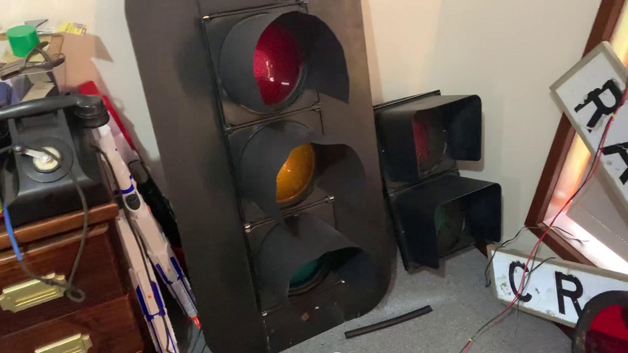 My traffic light collection - YouTube