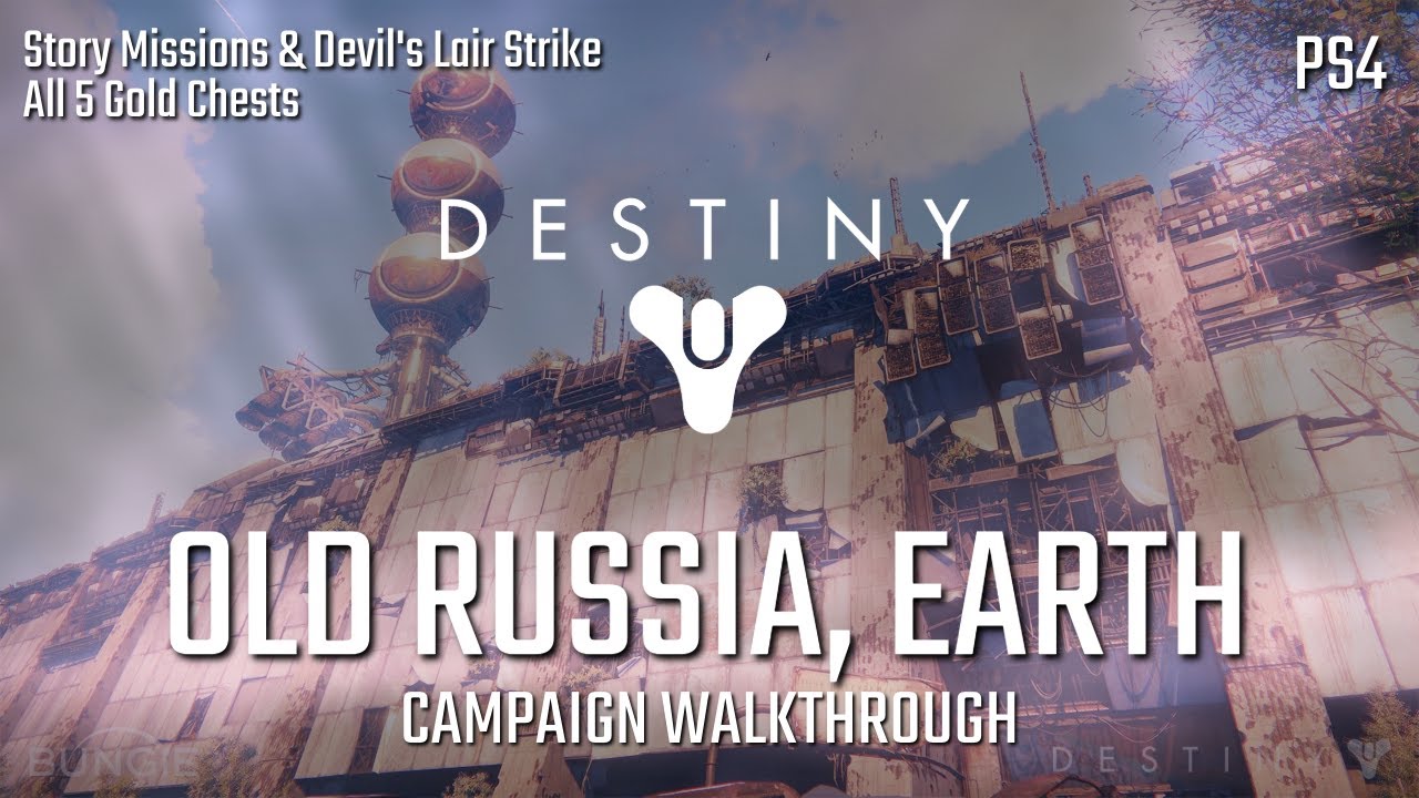 Character Creation & Earth Missions - Destiny Gameplay Walkthrough Part ...