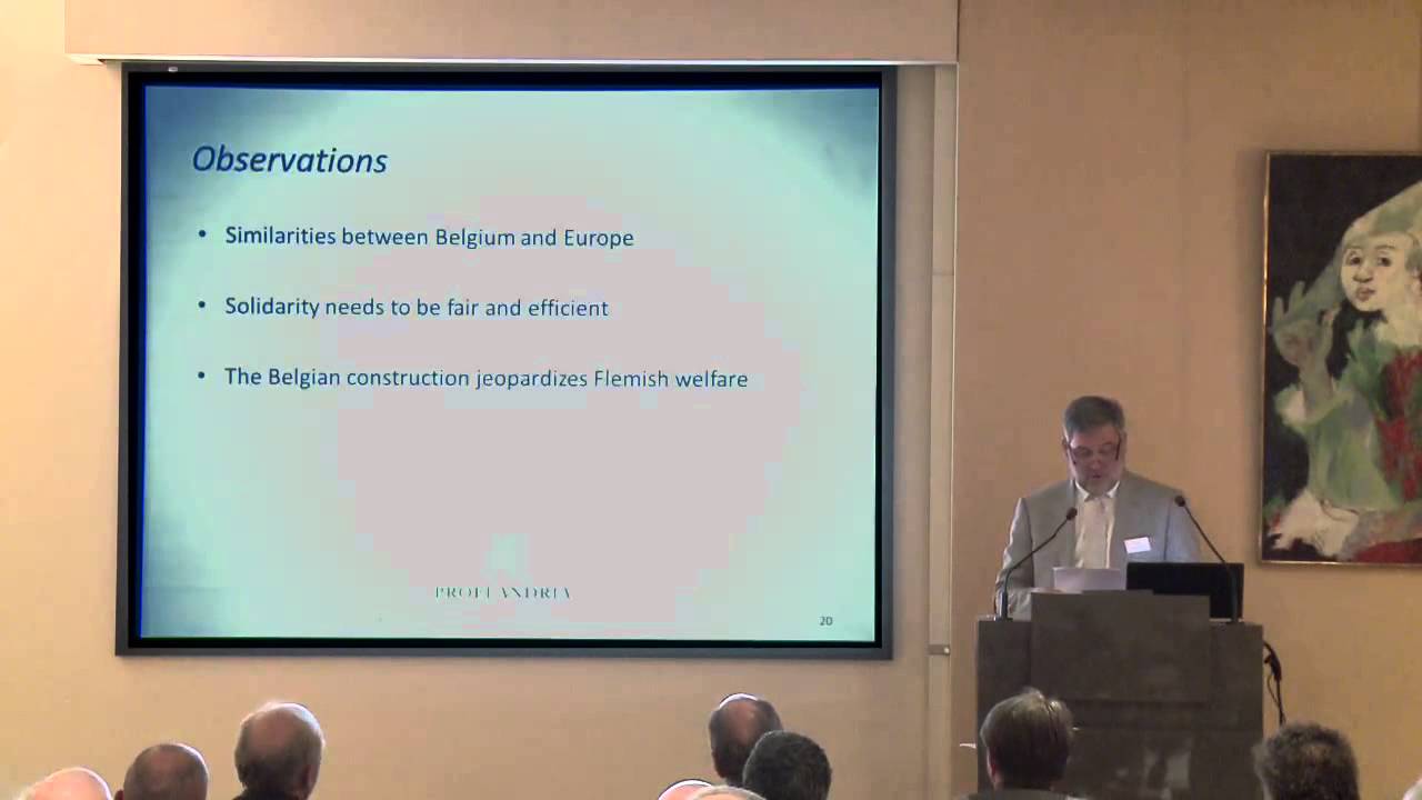 Kurt Moons: Belgium is no template for Europe - YouTube