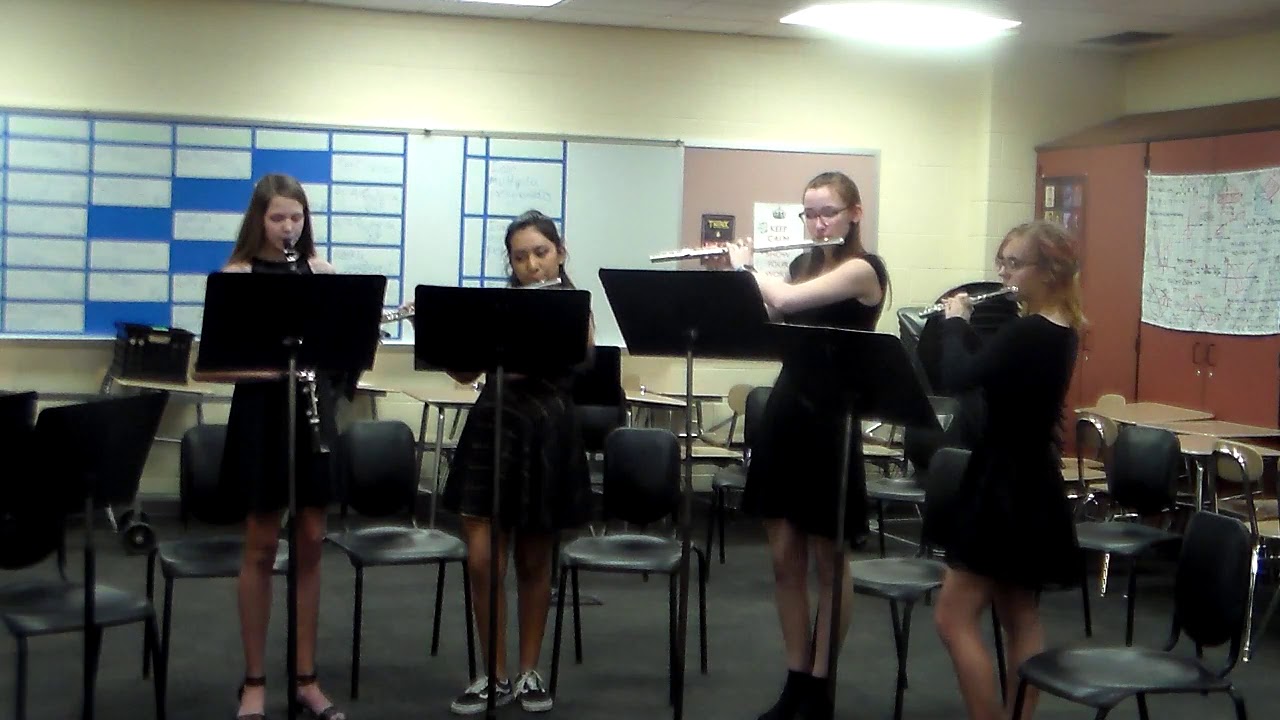 LHS Band Ladies Quartet - YouTube