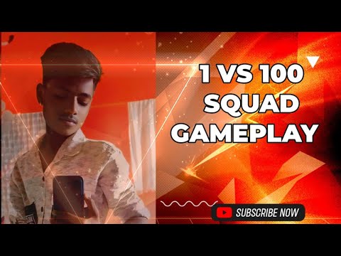 1 VS 100 SQUAD GAMEPLAY RAPACHIK 🔥💯 - YouTube