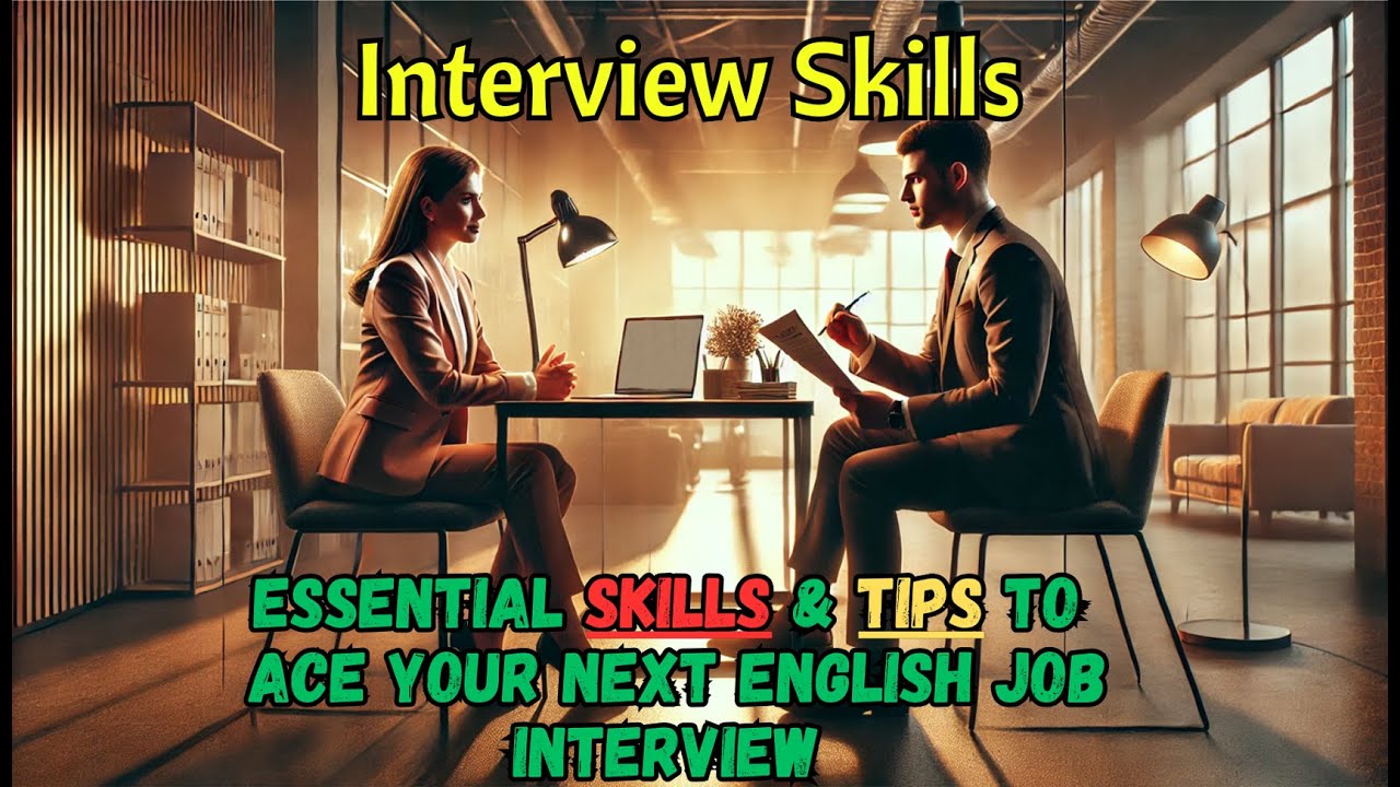 English Speaking Practice: Interview Skills! | English Podcast - YouTube
