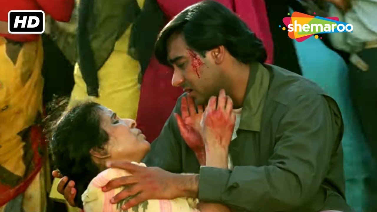 GUNDARAJ CLIMAX SCENE (HD) | Ajay Devgan, Kajol, Usha Nadkarni, Mohnish ...